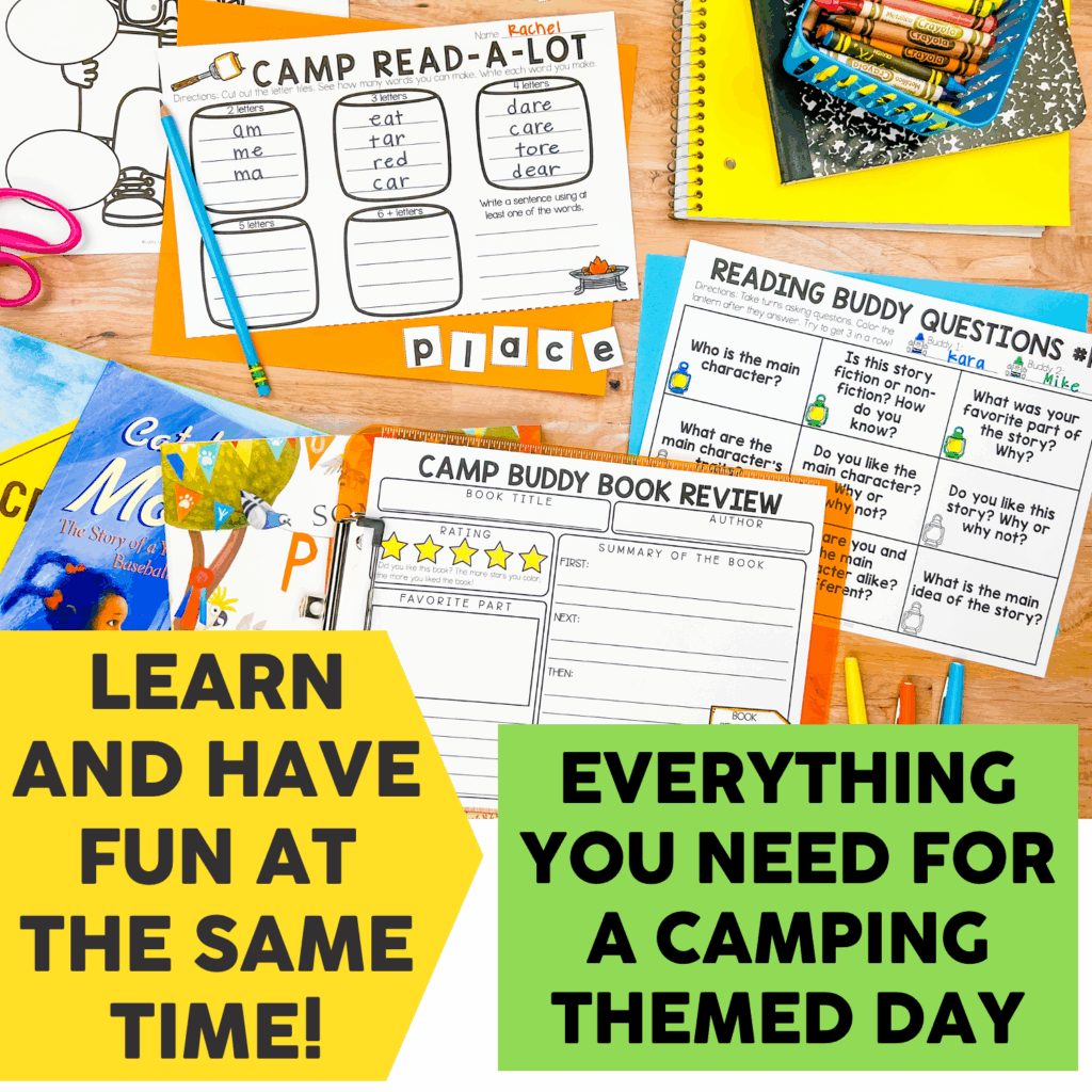 Camping Classroom Transformation - Lucky Little Learners