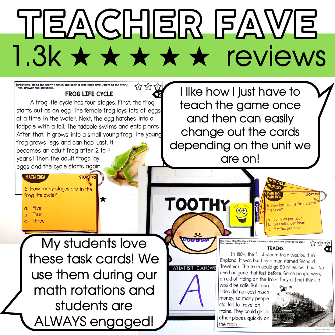 1st Grade Reading Toothy® Bundle