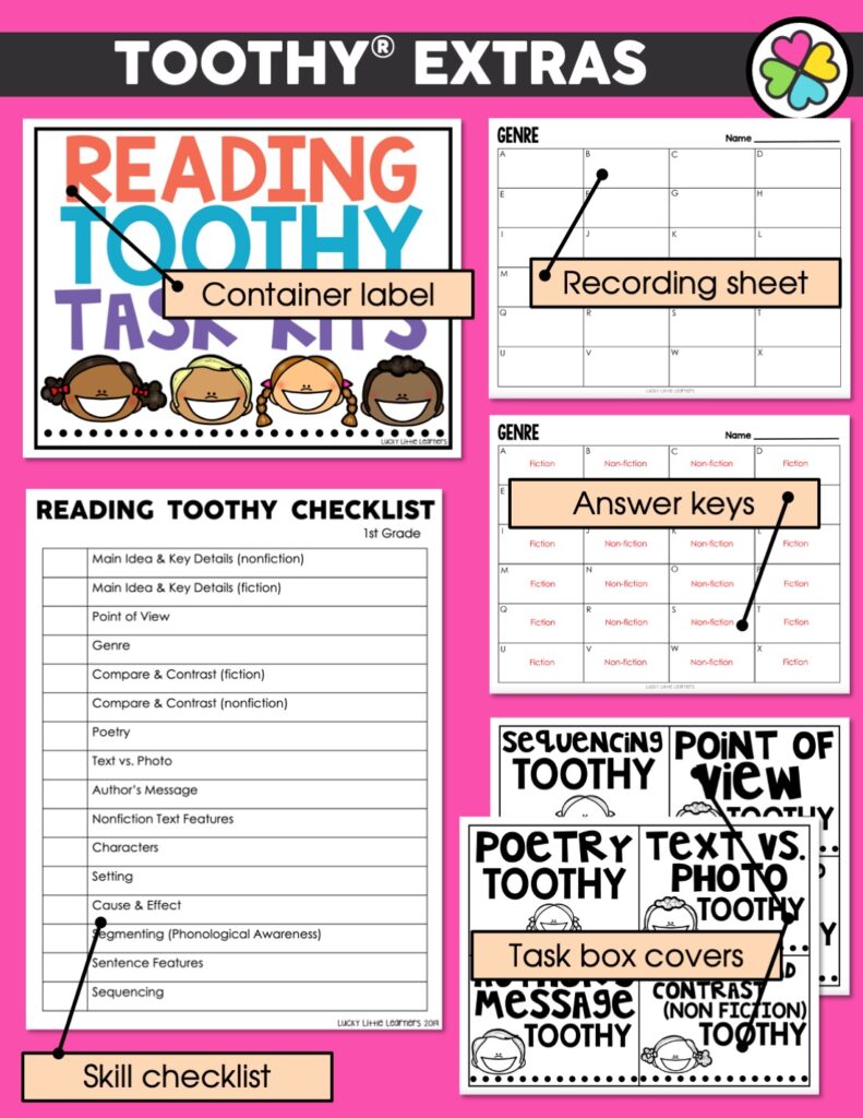 1st Grade Reading Toothy® Bundle