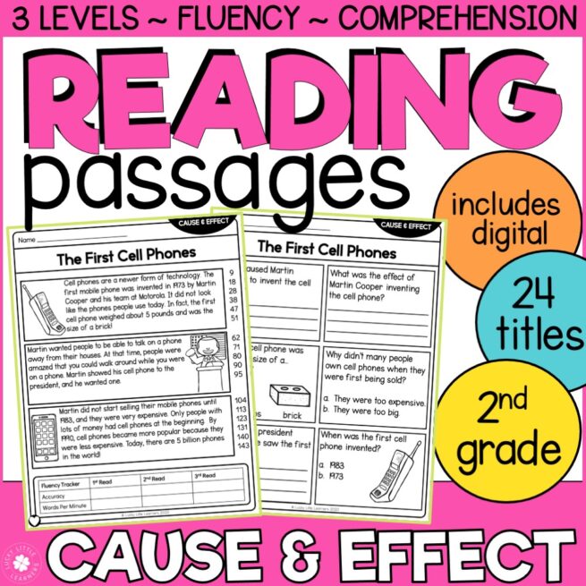 2nd Grade Reading Comprehension Passages Nonfiction Cause And Effect 2nd Grade Reading Comprehension Passages Nonfiction Cause And Effect