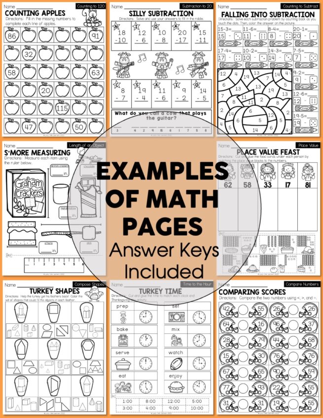 Early Finishers Packets Bundle - 1st Grade - Lucky Little Learners