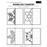 Winter - Early Finishers 2nd Grade - Art - Snowflake Symmetry - Lucky ...