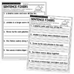 Sentence Fixers - Sentence Writing - Bundle 2 - page 23 - Lucky Little ...