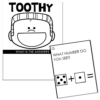 Toothy - Math - 1st & 2nd Grade - Subitizing - Lucky Little Learners