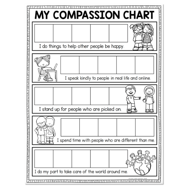 1st and 2nd Grade - Social Emotional Learning - Compassion Unit ...