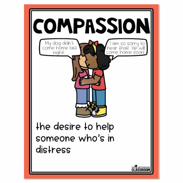 1st and 2nd Grade - Social Emotional Learning - Compassion Unit ...