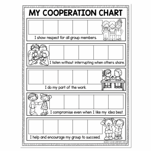 1st and 2nd Grade - Social Emotional Learning - Cooperation Unit ...