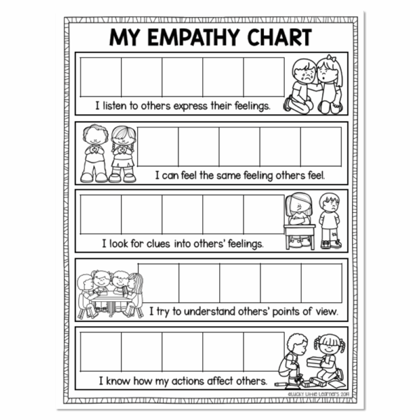 1st and 2nd Grade - Social Emotional Learning - Empathy Unit - Behavior ...