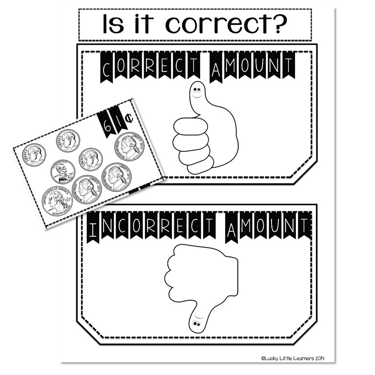 2nd Grade Math Notebook Money Is It Correct Lucky Little Learners 2nd Grade Math Notebook Money Is It Correct Lucky Little Learners