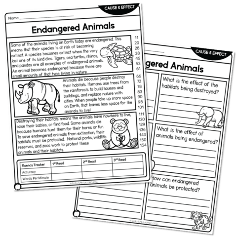 Toothy - Reading Comprehension - 1st Grade - Characters - Lucky Little ...