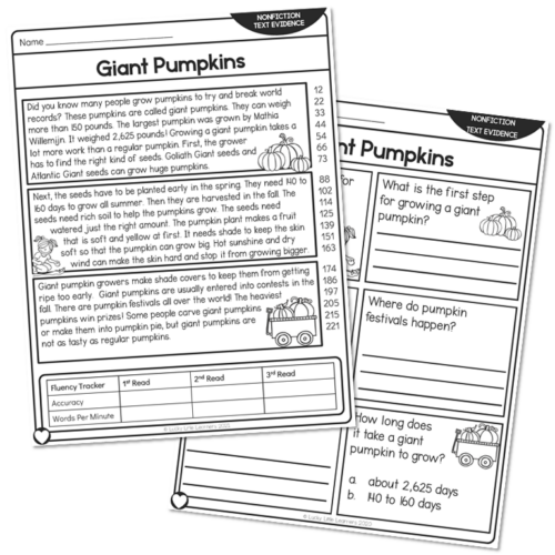 Digital 2nd Grade Reading Passages - Nonfiction Compare and Contrast ...