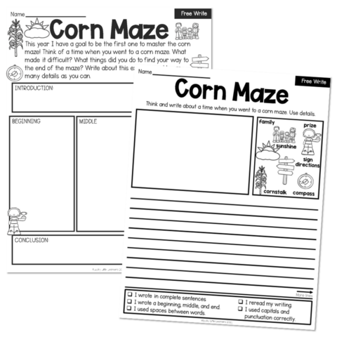 Lucky Little Toolkit - Literacy - Writing Organizers and Templates ...