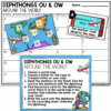 2nd Grade Phonics Center - Diphthongs OU OW - Lucky Little Learners