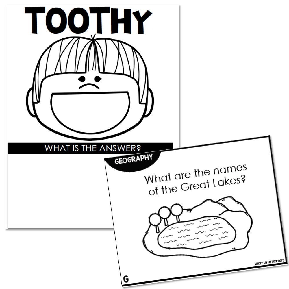 Toothy Social Studies 2nd Grade Geography Lucky Little Learners Toothy Social Studies 2nd Grade Geography Lucky Little Learners