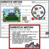 2nd Grade Writing Center - Narrative Writing - Lucky Little Learners