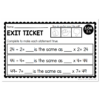 3rd Grade Exit Tickets - Operations & Algebraic Thinking - 3.OA B.6 ...