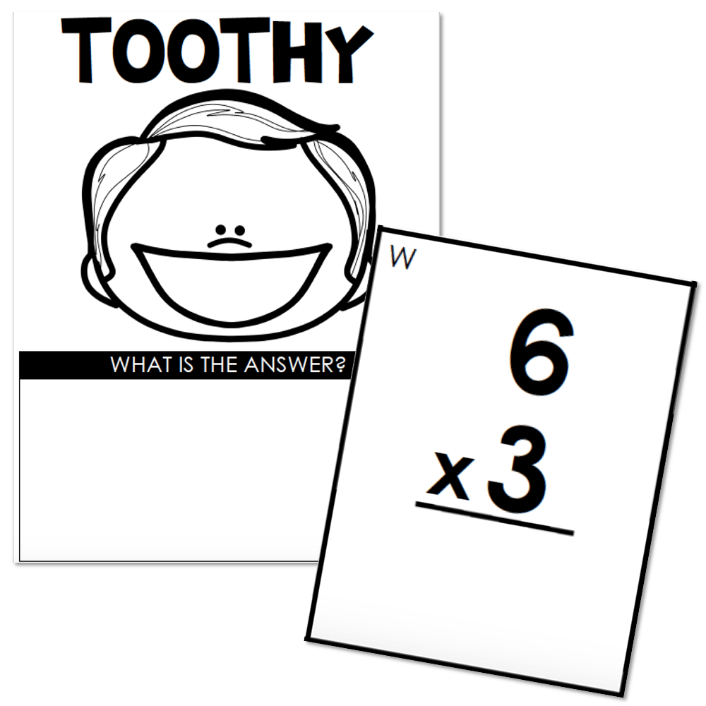 Toothy - Math - 3rd Grade - Multiplication - Lucky Little Learners