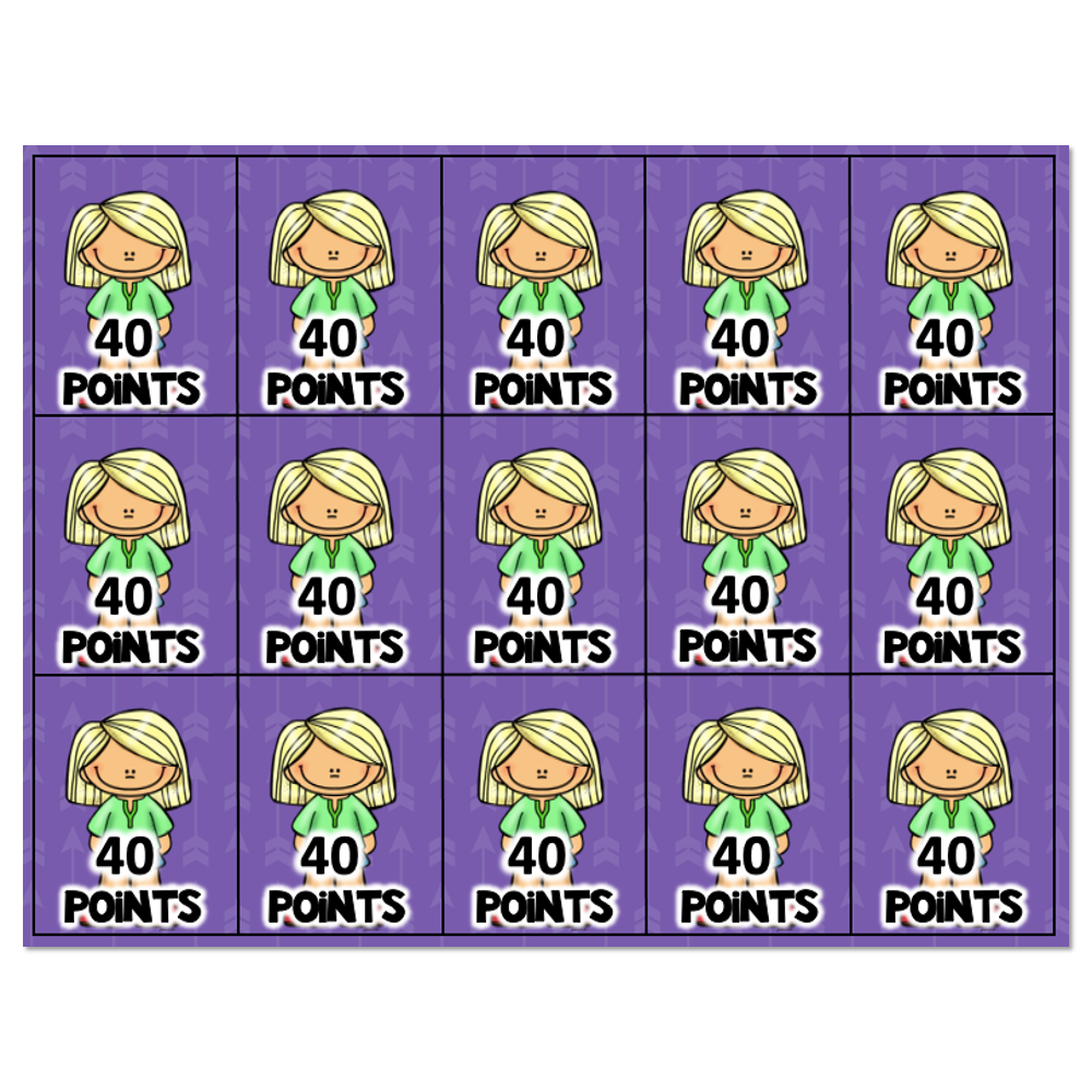 Brag Tags - AR - 40 Points - Lucky Little Learners