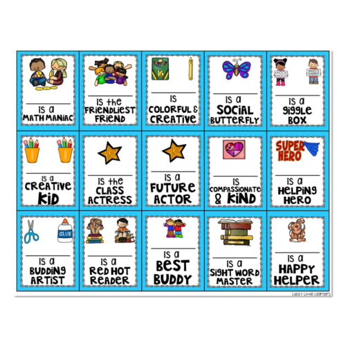 Pen Pal Pack - All About Me - Lucky Little Learners