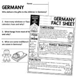 Holidays Around the World - Germany Reading Passage - Lucky Little Learners