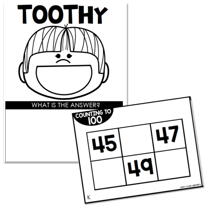 Toothy - Math - Kindergarten - Counting to 100 - Lucky Little Learners