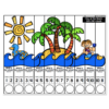 May Math Puzzle - Day at the Beach - Part Part Whole - Lucky Little ...