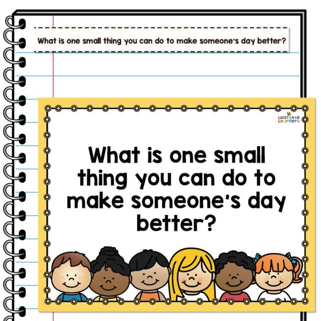 Morning Meeting Slides and Discussion - Journal Prompts - Set 101 ...