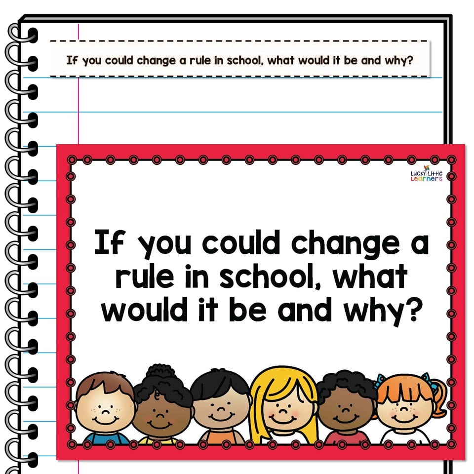 Morning Meeting Slides and Discussion - Journal Prompts - Set 36 ...