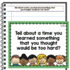Morning Meeting Slides and Discussion - Journal Prompts - Set 4 - Lucky ...