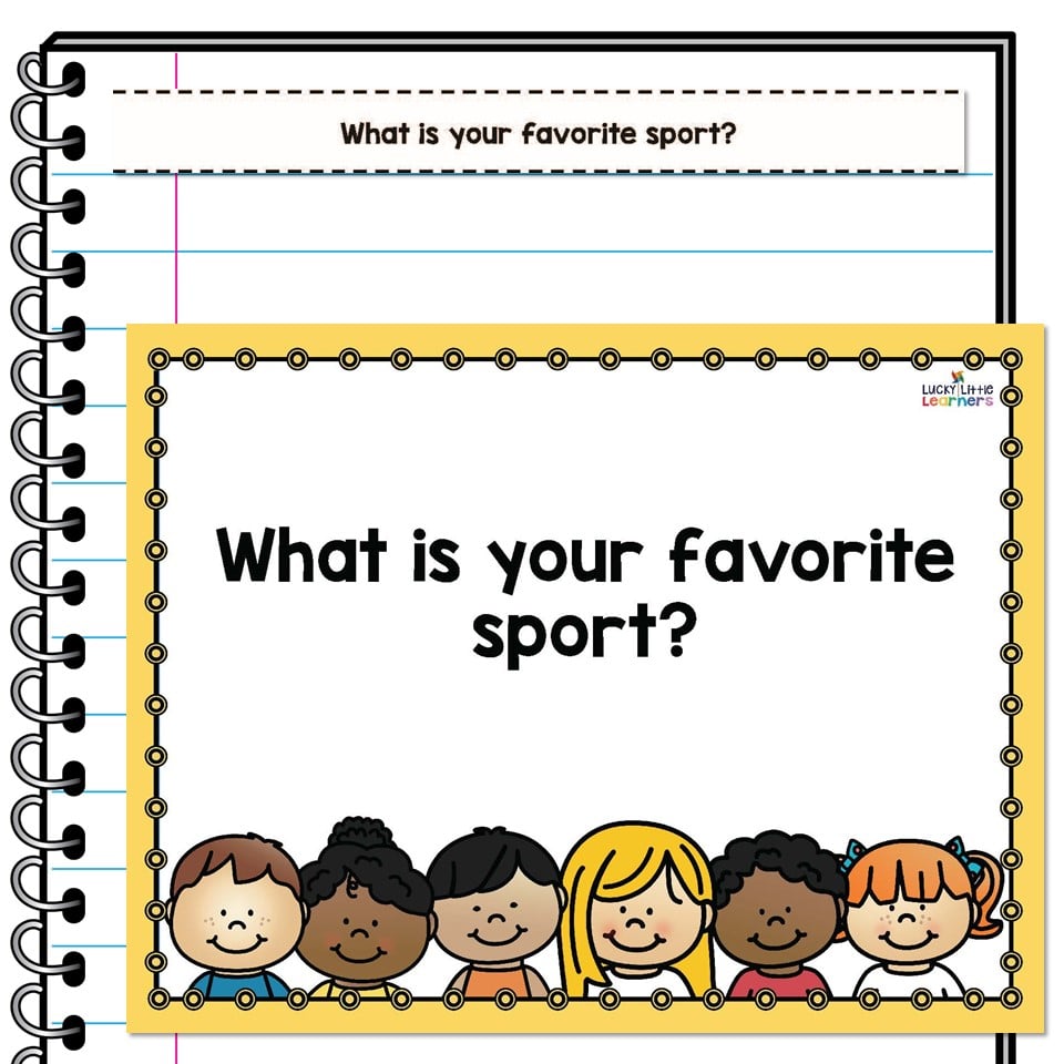 Morning Meeting Slides and Discussion - Journal Prompts - Set 45 ...