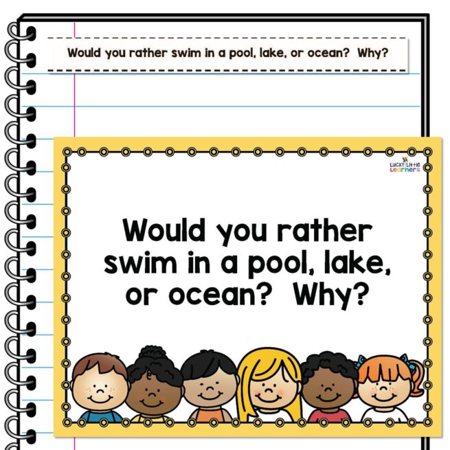 Morning Meeting Slides and Discussion - Journal Prompts - Set 73 ...
