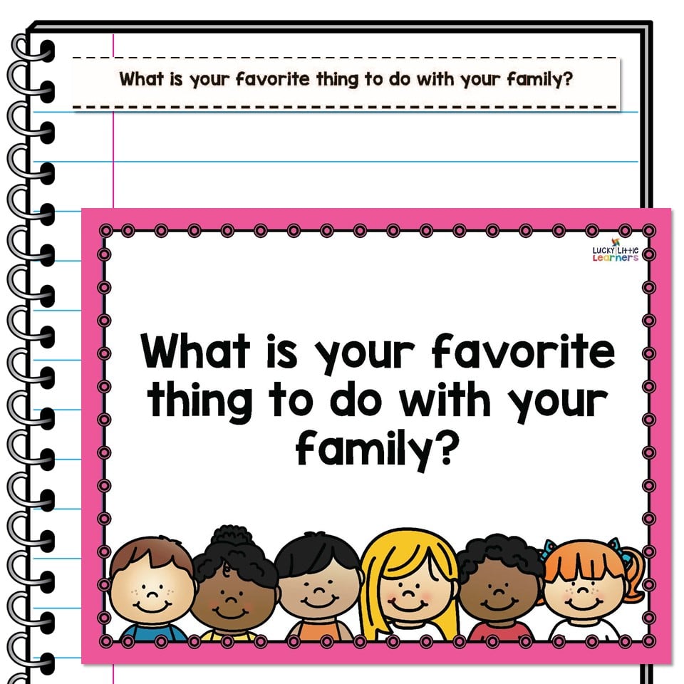 Morning Meeting Slides and Discussion - Journal Prompts - Set 77 ...