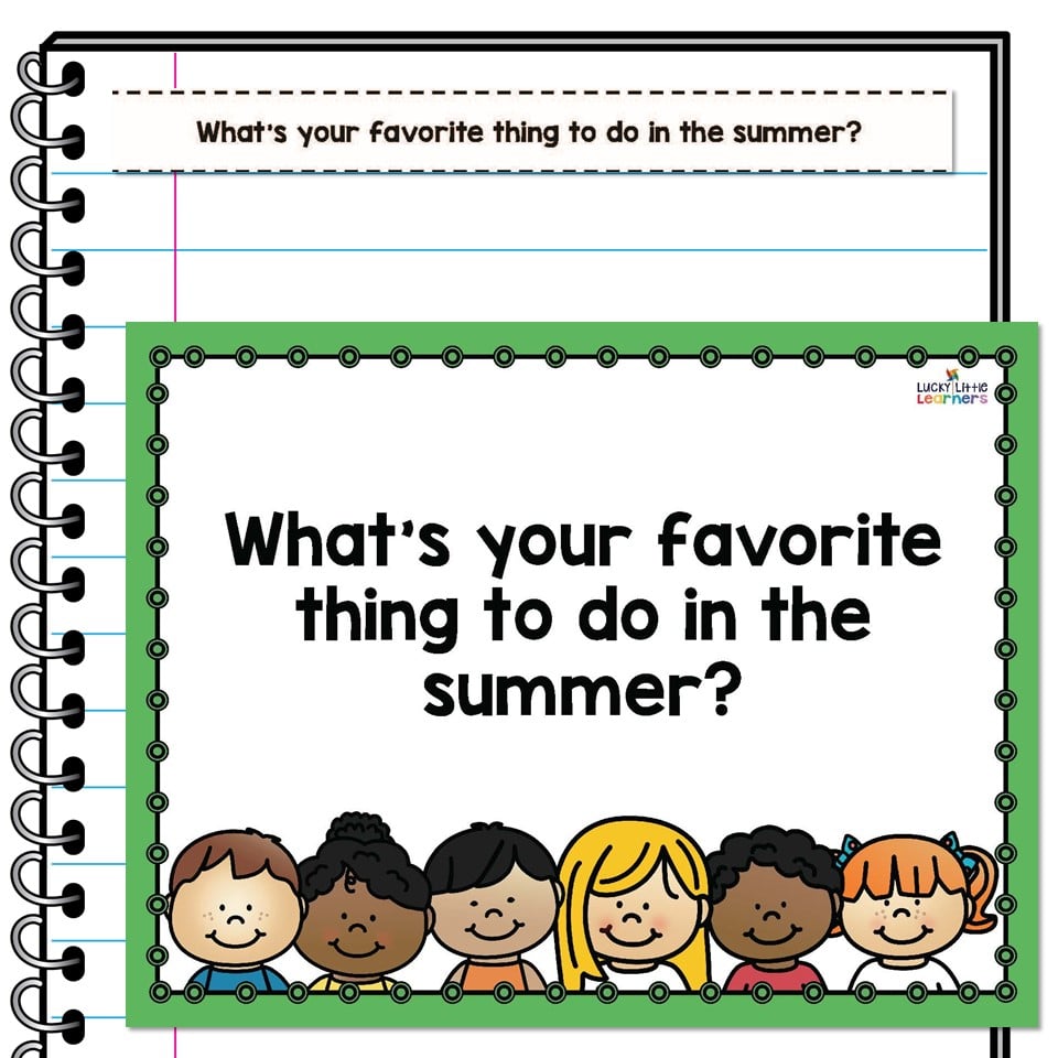 Morning Meeting Slides and Discussion - Journal Prompts - Set 88 ...