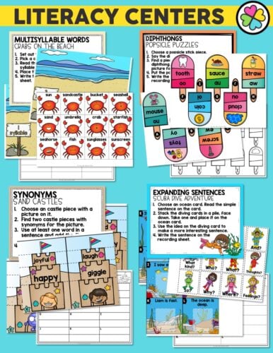 Beach Classroom Transformation - Lucky Little Learners