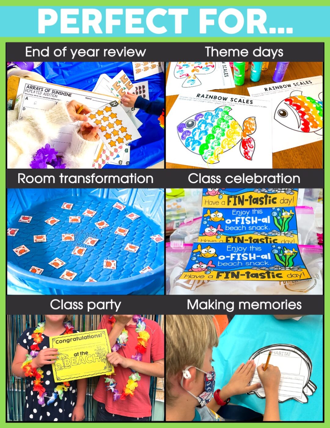 Beach Classroom Transformation - Lucky Little Learners