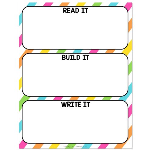 AME - Long Vowels Phonics Mats 2nd Grade - Lucky Little Learners