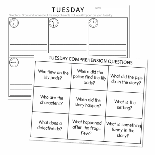 Two’s Day Activities Pack - Tuesday Book Activities - Lucky Little Learners