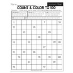 Summer - Early Finishers 1st Grade - Math - Hundreds Chart - Count and ...