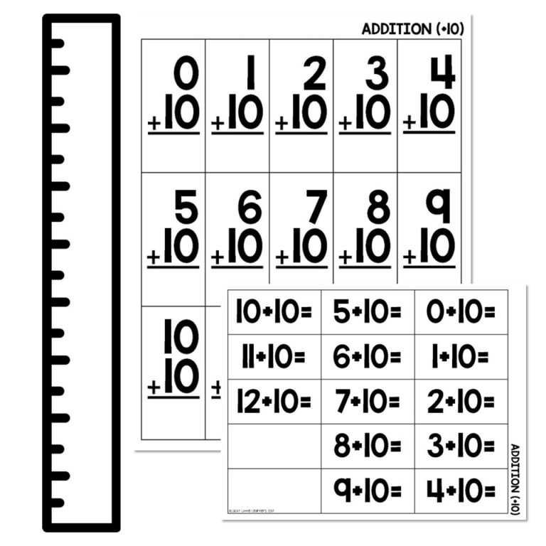 Math Fact Fluency Sticks - Math Fact Fluency Practice - Flashcards ...