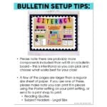 Classroom Setup - ELA Bulletin - Setup Tips - Lucky Little Learners