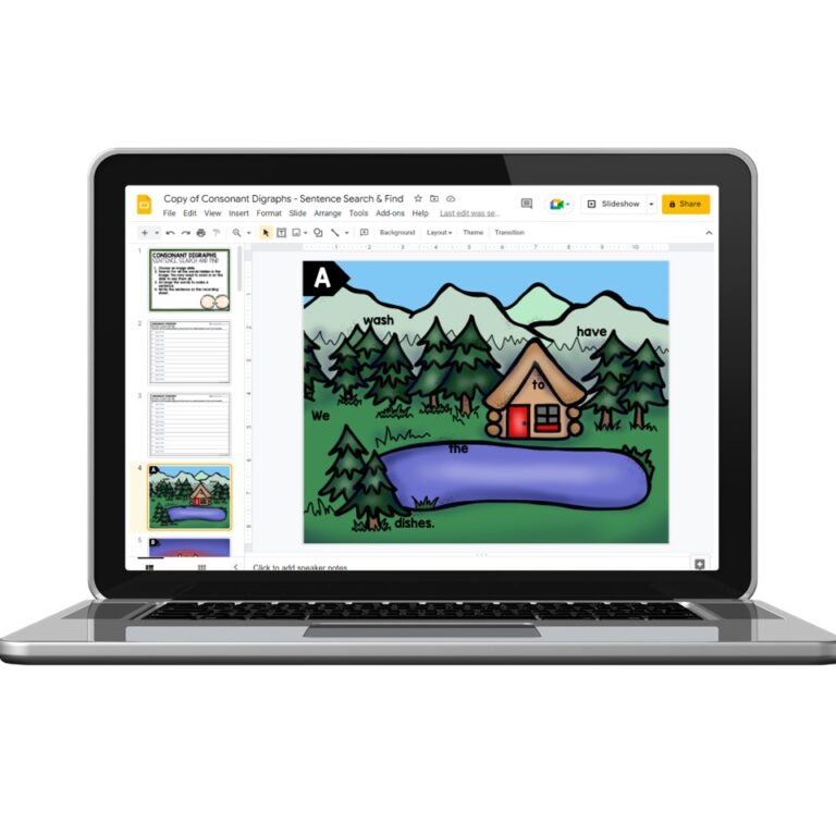 Digital - 2nd Grade Phonics Center - Consonant Digraphs - Lucky Little ...