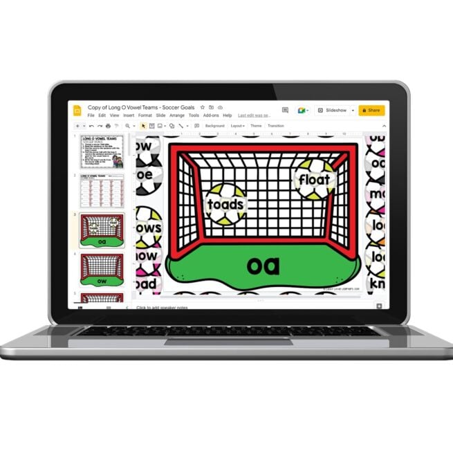 Digital - 2nd Grade Phonics Center - Long O Vowel Teams - Lucky Little ...