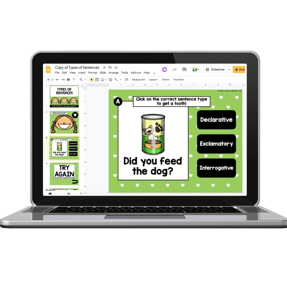 Digital Toothy - Reading Comprehension - 2nd & 3rd Grade - Types of ...