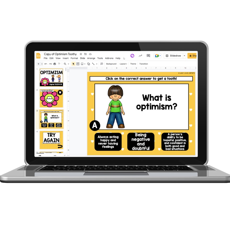 Digital Toothy - Social Emotional Learning - 1st and 2nd Grade ...