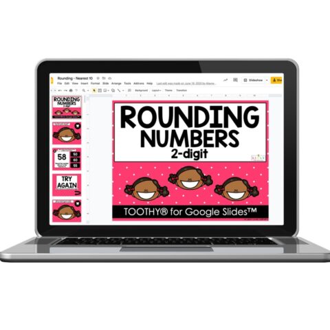 Digital Toothy - Math - 3rd Grade - Rounding Numbers - 2-Digit - Lucky ...