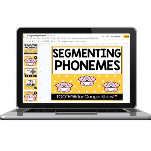 Digital Toothy - ELA - Kindergarten - Segmenting Phonemes - Lucky ...