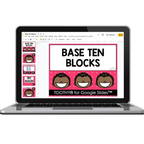 Digital Toothy - Math - Kindergarten - Base Ten Blocks - Lucky Little ...