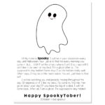 Classroom Setup - Visuals - Spooky the Ghost - Lucky Little Learners