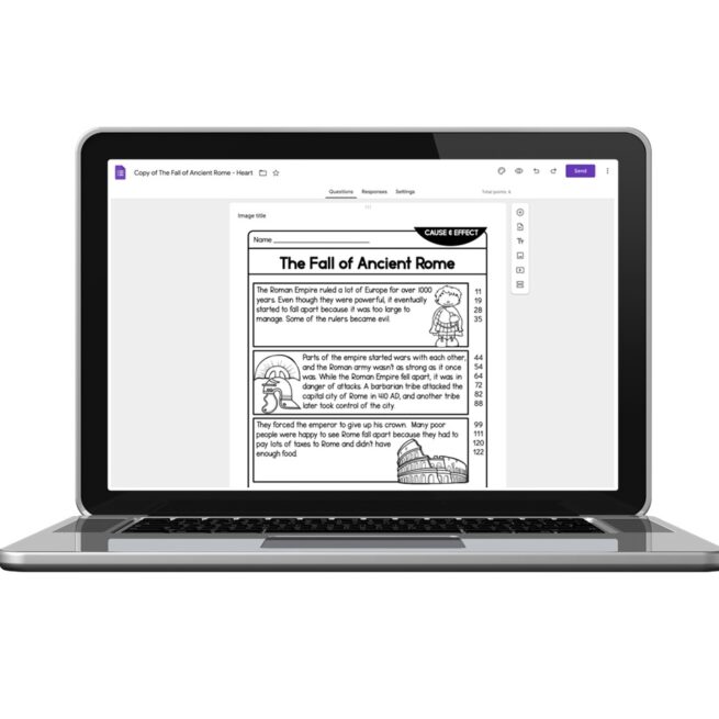 Digital 2nd Grade Reading Passages - Nonfiction Cause and Effect - The ...