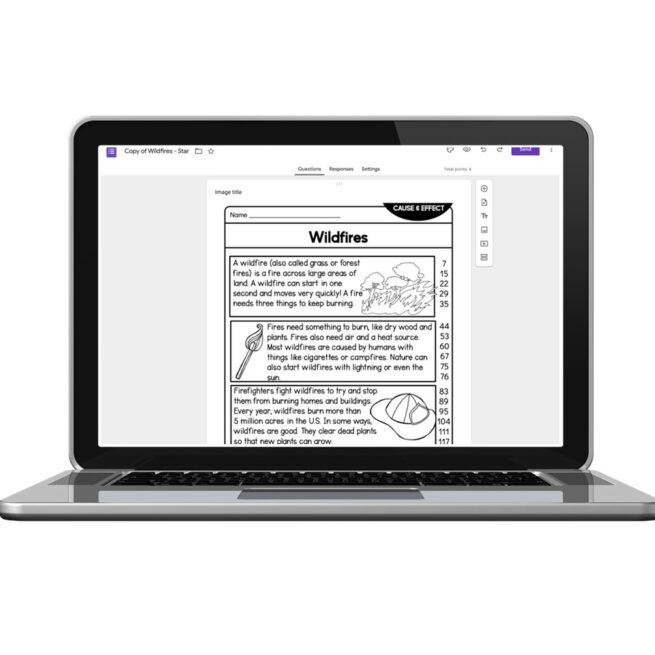 Digital 2nd Grade Reading Passages - Nonfiction Cause and Effect ...